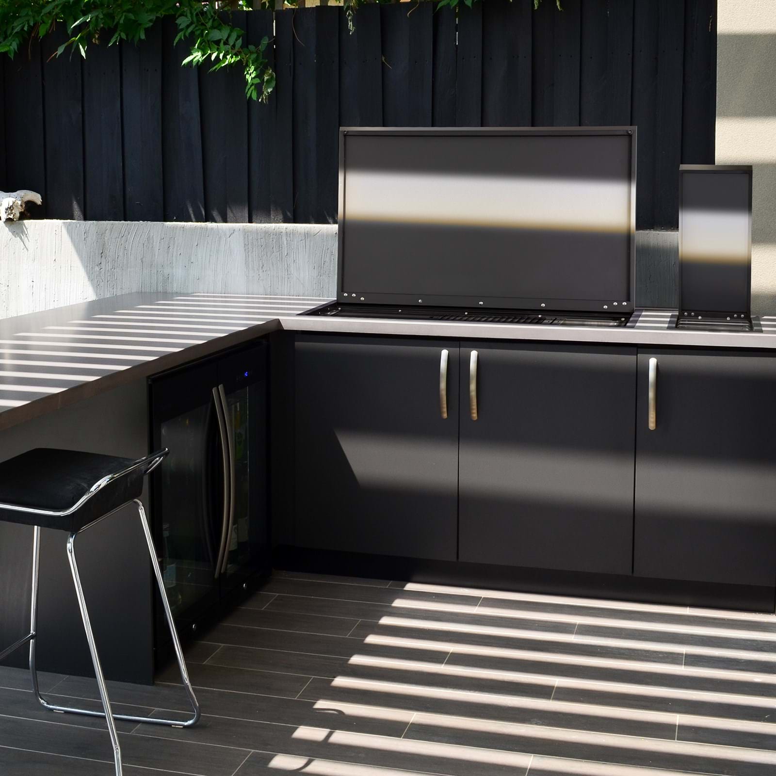 Gasmate Phoenix Black 4 Burner Drop In BBQ | Order Online | Heating ...